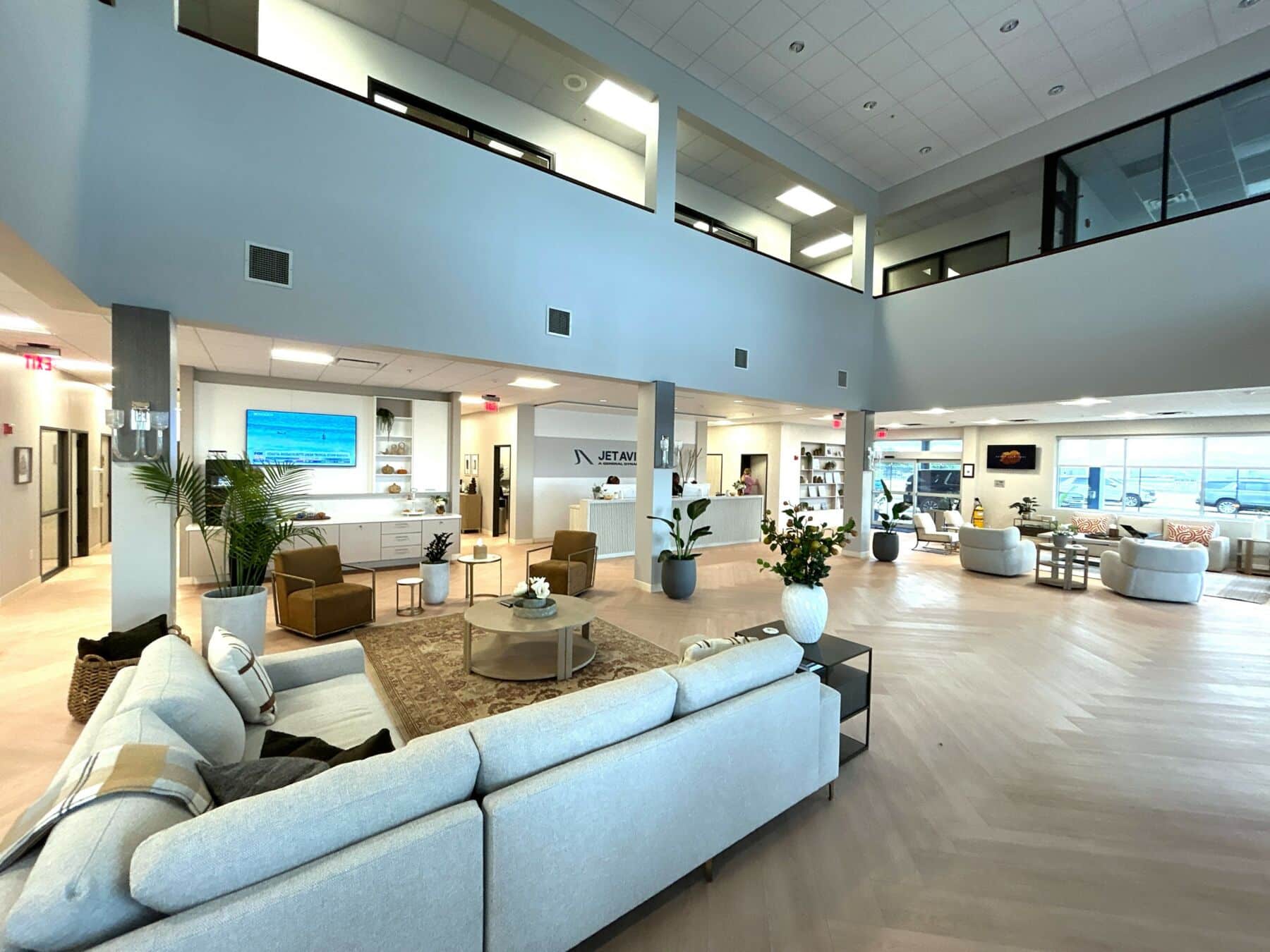 Jet Aviation Completes Renovation of Lobby at its FBO at Houston Hobby ...